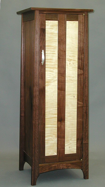Walnut and maple cabinet – Rick Stein, Furniture Builder