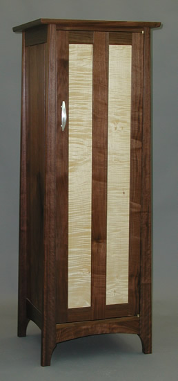 Walnut and maple cabinet – Rick Stein, Furniture Builder